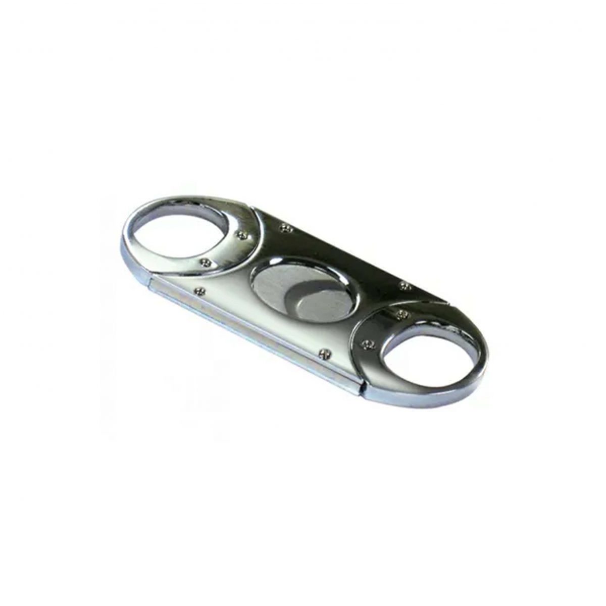 High Polished Silver Cutter - Cigar Club India